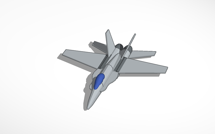 3D design Airplane 2 | Tinkercad