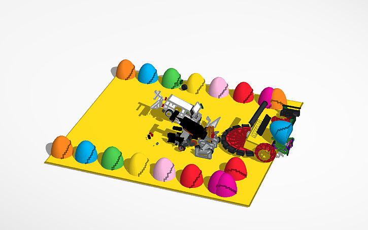 3D design F3 Crash 1 - Tinkercad