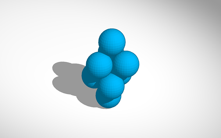 3D design Octahedral Void - Tinkercad