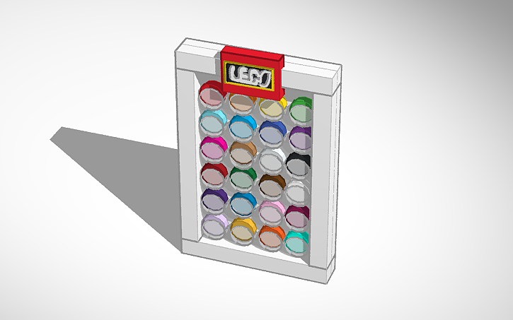 3D design lego pickabrick wall for mega toy store collab | Tinkercad