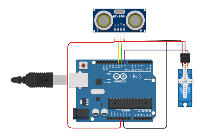 Circuit design Exquisite Borwo - Tinkercad