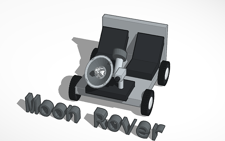 3D design Moon Rover | Tinkercad