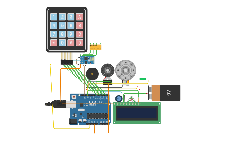 Circuit Design Arduino Tinkercad