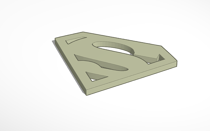 3D design Logan superman | Tinkercad