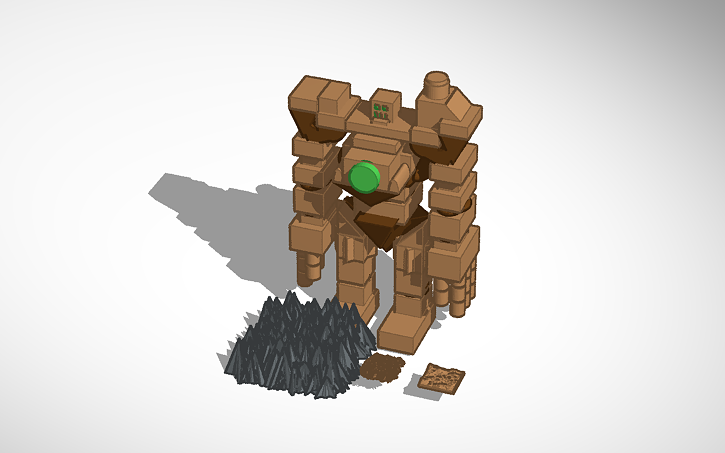 3D design Gaia Colossus - Tinkercad