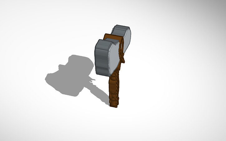 3D design Avengers:Infinity War Thor's new Hammer - Tinkercad