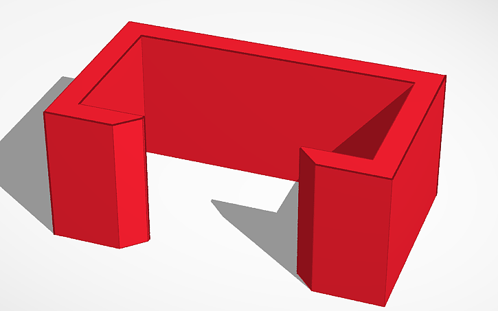 3D design Led strip tool - Tinkercad