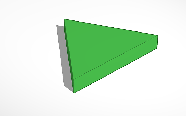 3D design savannah_triangle - Tinkercad