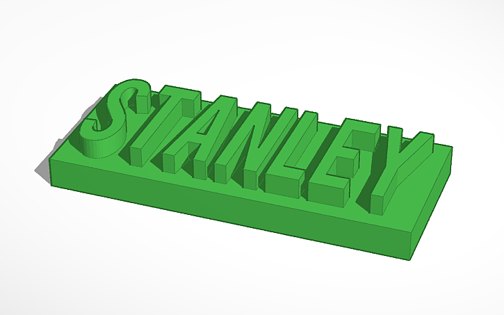 3D design stanley - Tinkercad