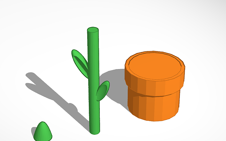 3D design Flower pot fan CVS | Tinkercad