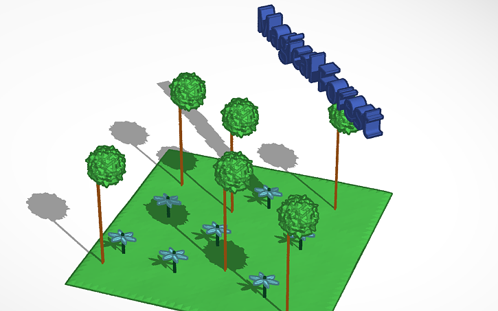 3D design Magical Forest | Tinkercad