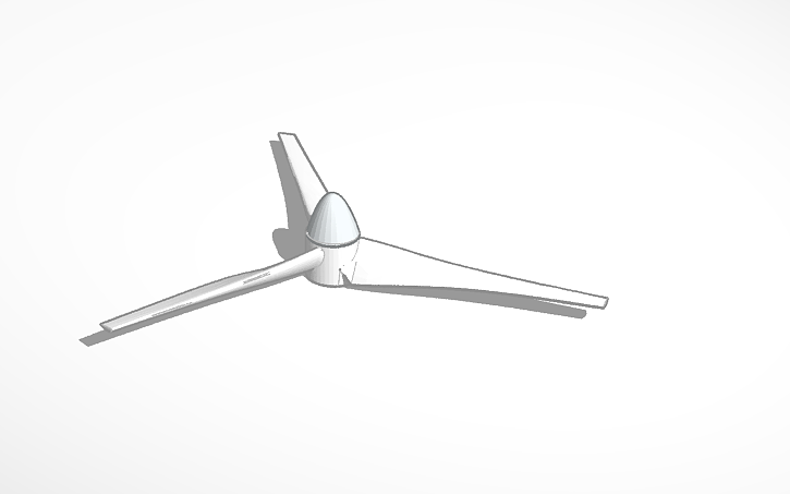 3D design Wind Turbine Blade - Tinkercad