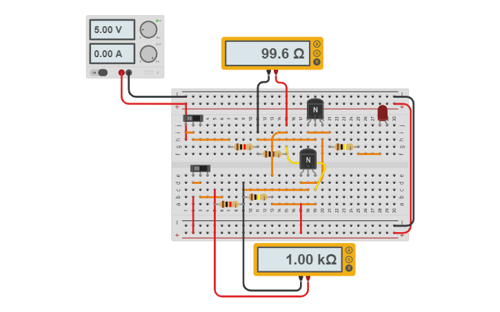 Circuit design UTS - Tinkercad