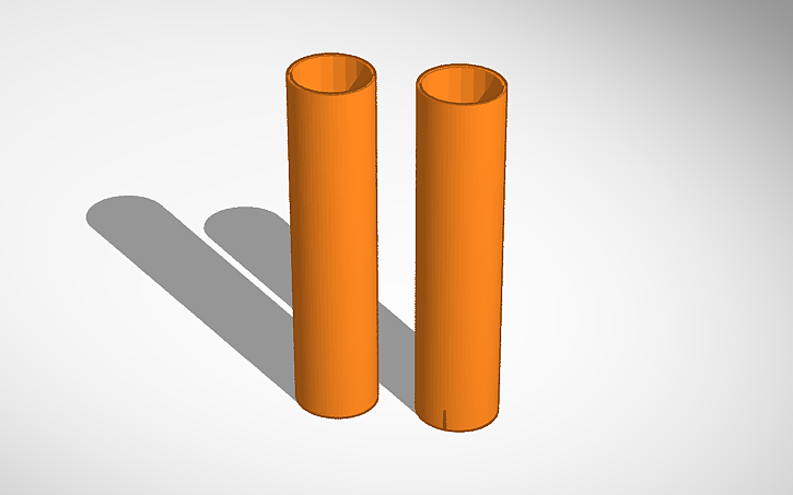 3D design arm pvc - Tinkercad