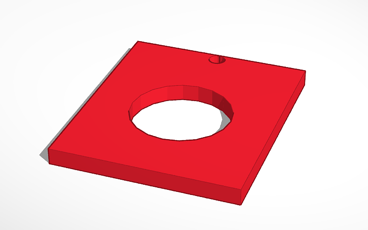 3D design encoder template - Tinkercad
