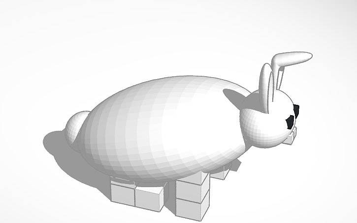 3D design BUNNY - Tinkercad