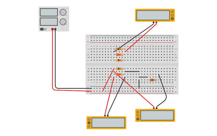 Circuit design Practica 5 | Tinkercad