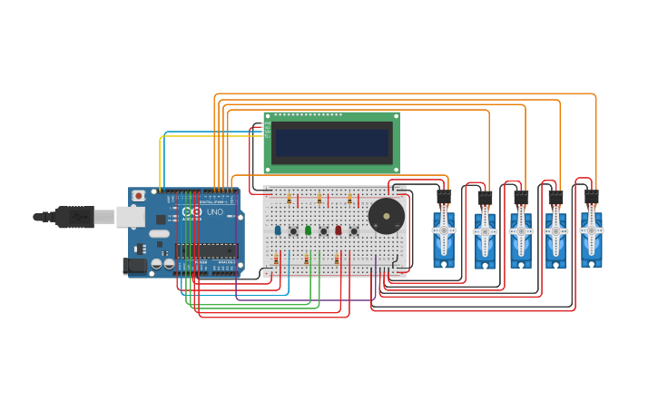 Circuit design FINAL PROJECT - Tinkercad