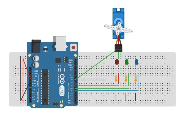 Circuit design Serial Monitor Input - Tinkercad