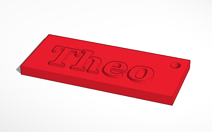 3D design Theo - Tinkercad