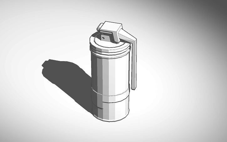 3D design Half Life grenade - Tinkercad