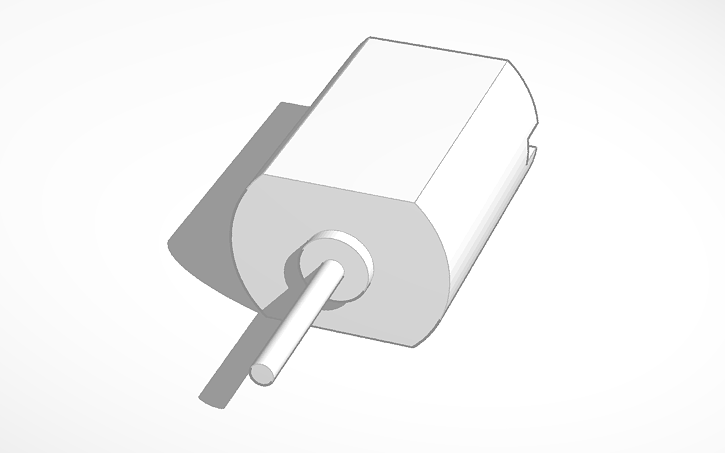 3D design DC Motor - Tinkercad