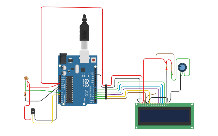 Circuit design E1-V6 | Tinkercad