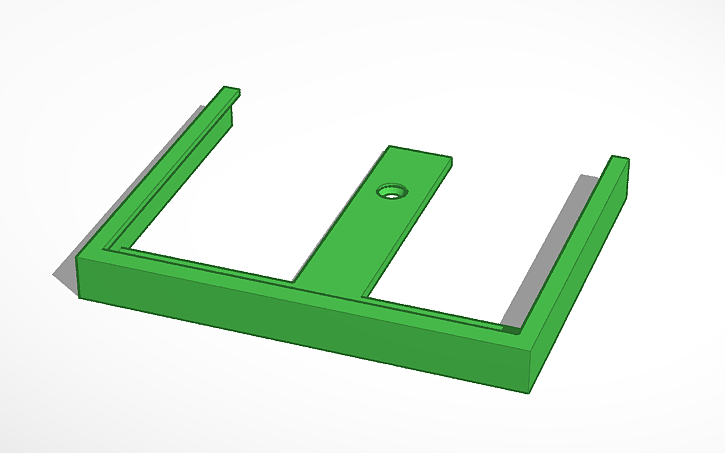 3D design Galaxy Tab A7 Lite wall mount - Tinkercad