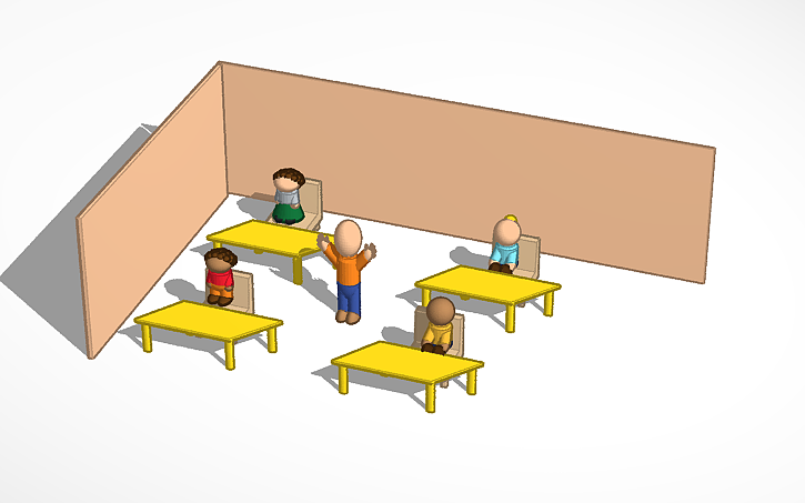 3D design A classroom | Tinkercad