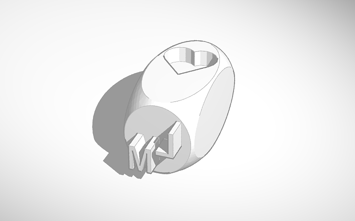 3D design HCC Pottery Stamp 2018 - Tinkercad