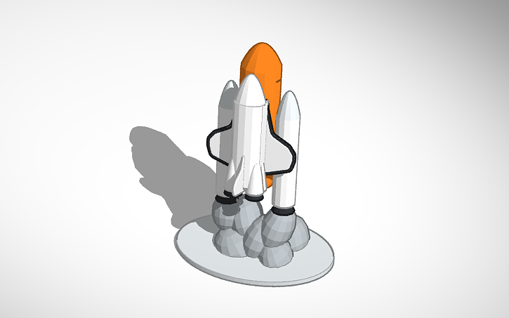 3D design SHUTTLE - Tinkercad