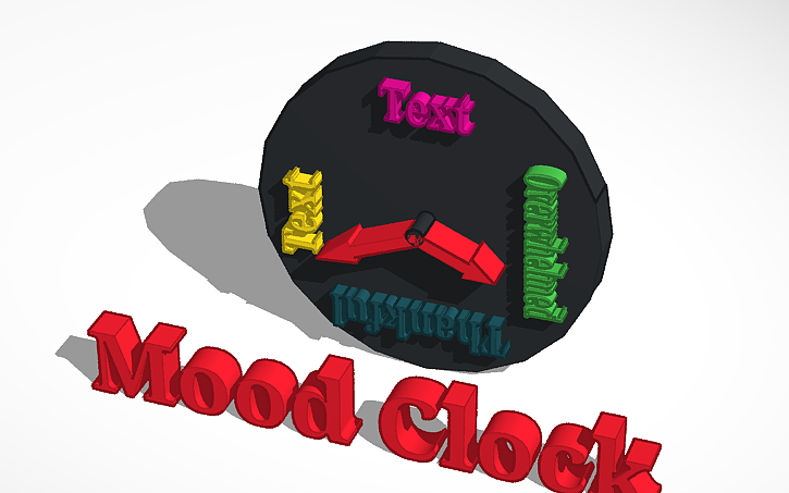 3D design Mood Clock | Tinkercad