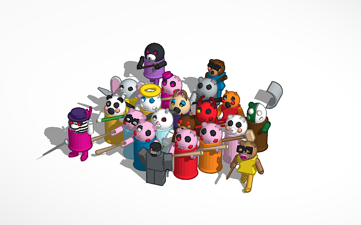 3D design Piggy Skins | Tinkercad