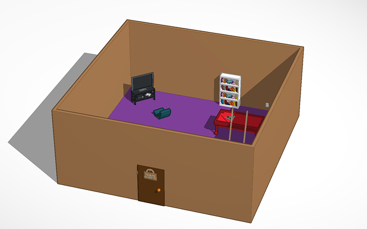 3D design Man Cave | Tinkercad