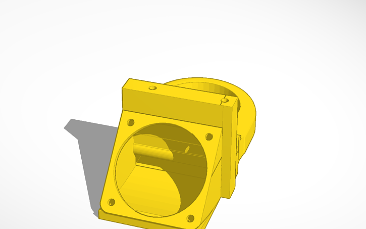 3D design MAKER SELECT WANHAO FAN DUCT | Tinkercad