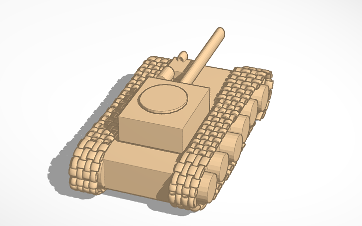 3D design the hell tank - Tinkercad