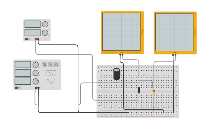 Circuit design Clamper - Tinkercad