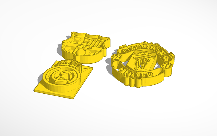 3D design soccer - Tinkercad