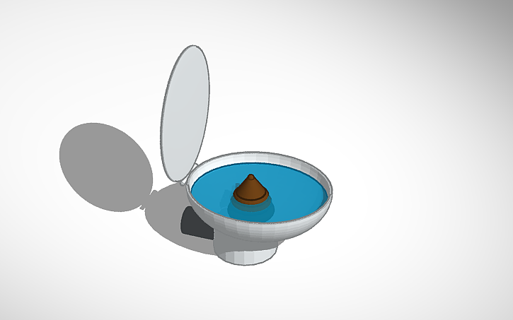 3D design poop - Tinkercad