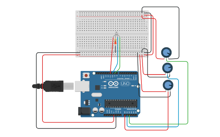 Circuit design PRACTICO - Tinkercad
