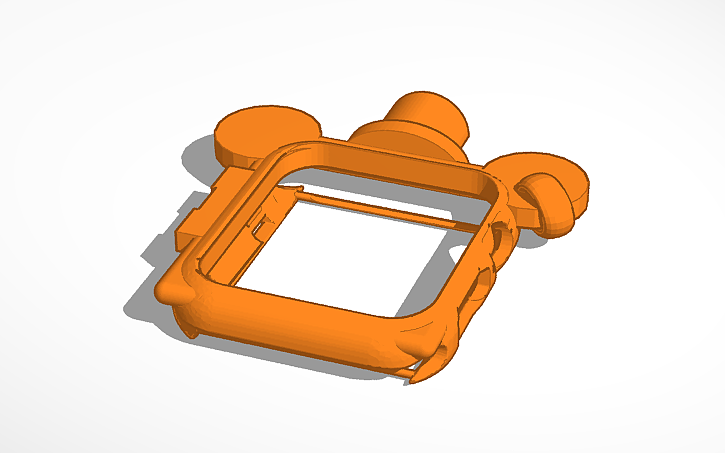 3D design faz watch cover - Tinkercad