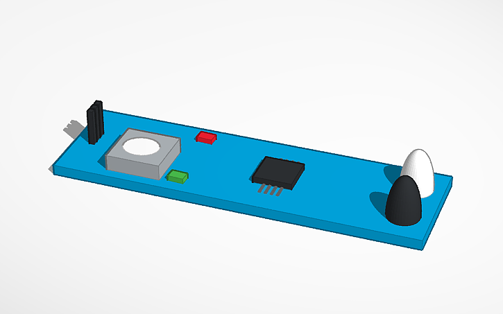 3D design IR-SENSOR - Tinkercad