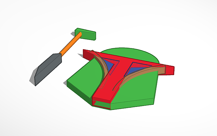 3D design Boba Fett - Tinkercad