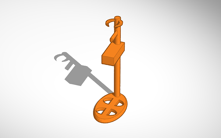 3D design Metal Detector - Tinkercad
