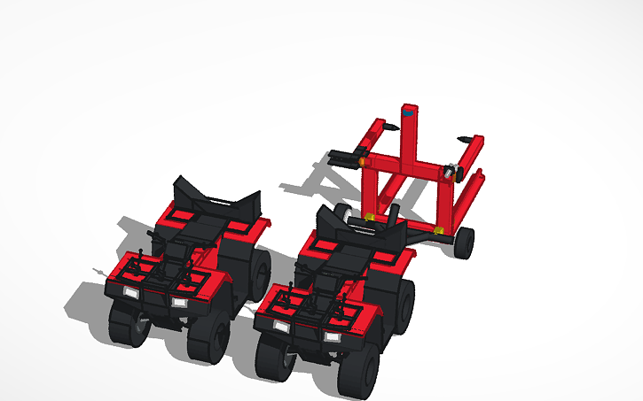 3d Design 4 Wheeler Feeders Tinkercad