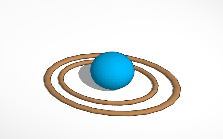 3d Design Basic Atomic Structure Tinkercad