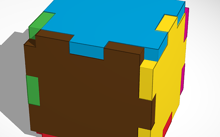 3D design cube - Tinkercad