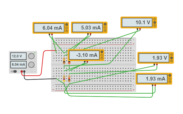 Circuit design lab 8 3rd circuit | Tinkercad