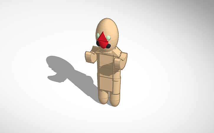 3D design SCP-173 | Tinkercad