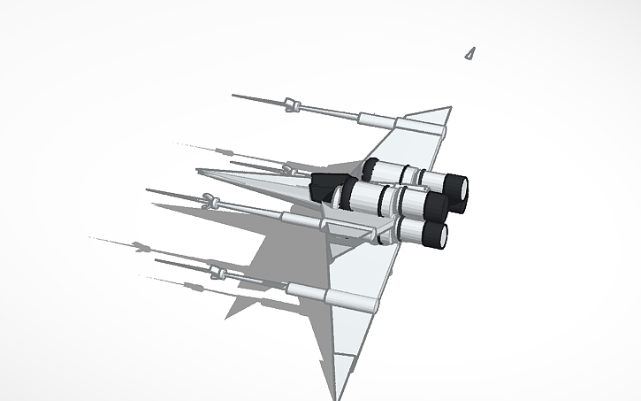 3D design Star Wars Spaceship 2 - Tinkercad